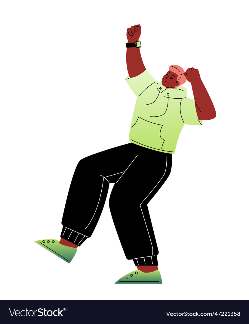 Happy smiling person Royalty Free Vector Image