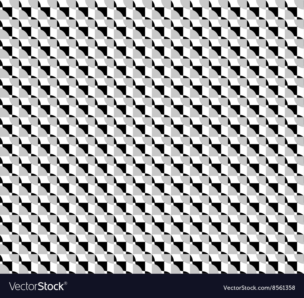 Monochrome geometric pattern Royalty Free Vector Image