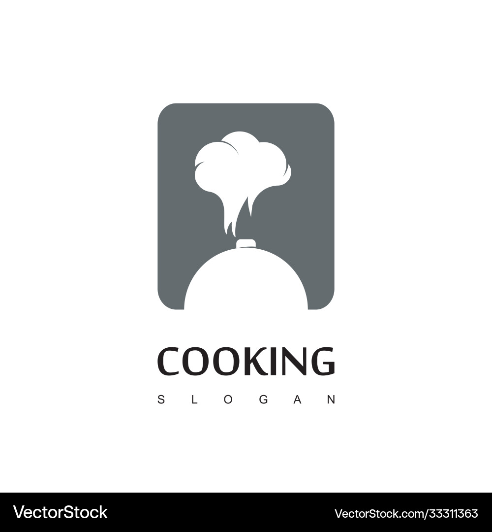 Cooking logo design Royalty Free Vector Image - VectorStock