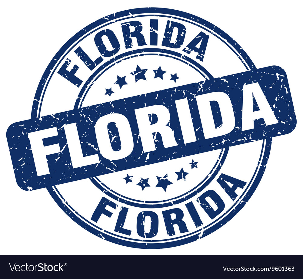 Florida stamp Royalty Free Vector Image - VectorStock