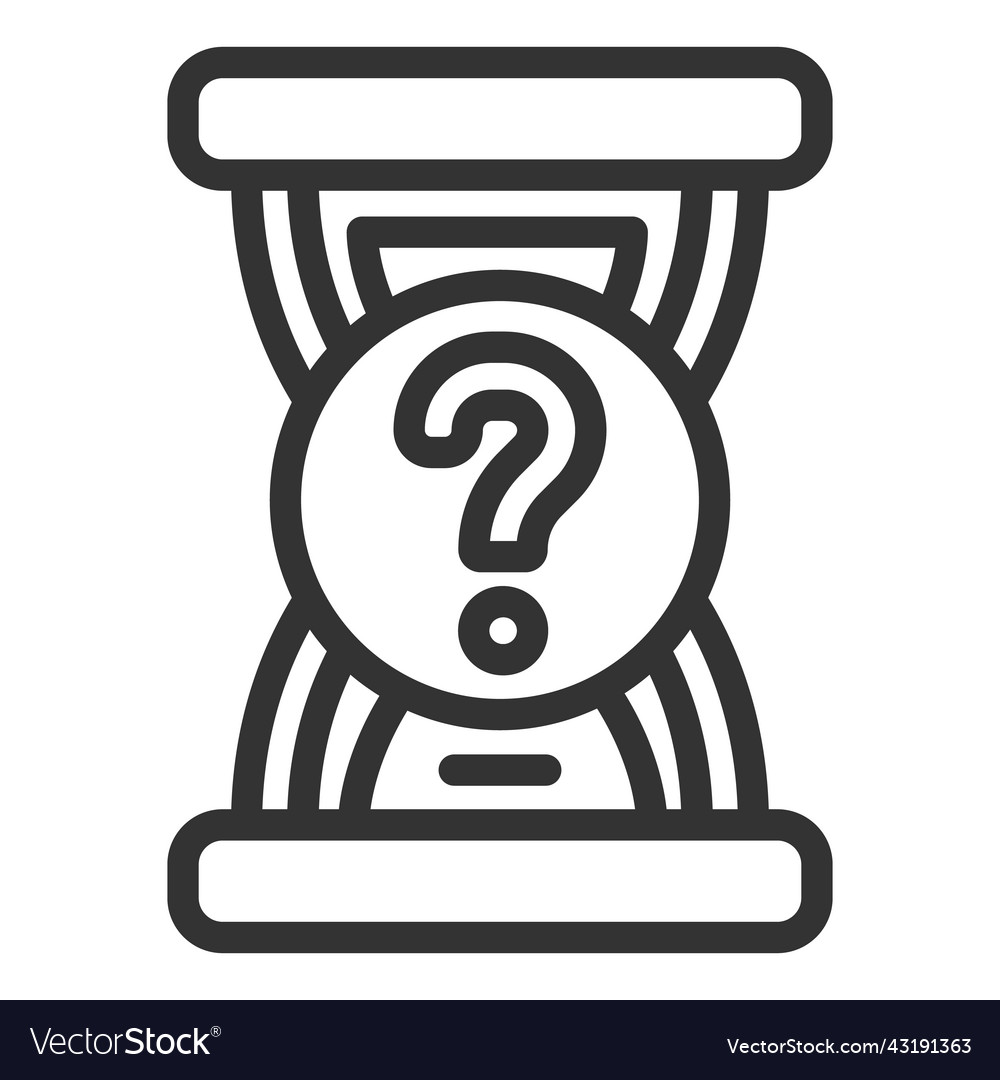 Hourglass Royalty Free Vector Image - VectorStock
