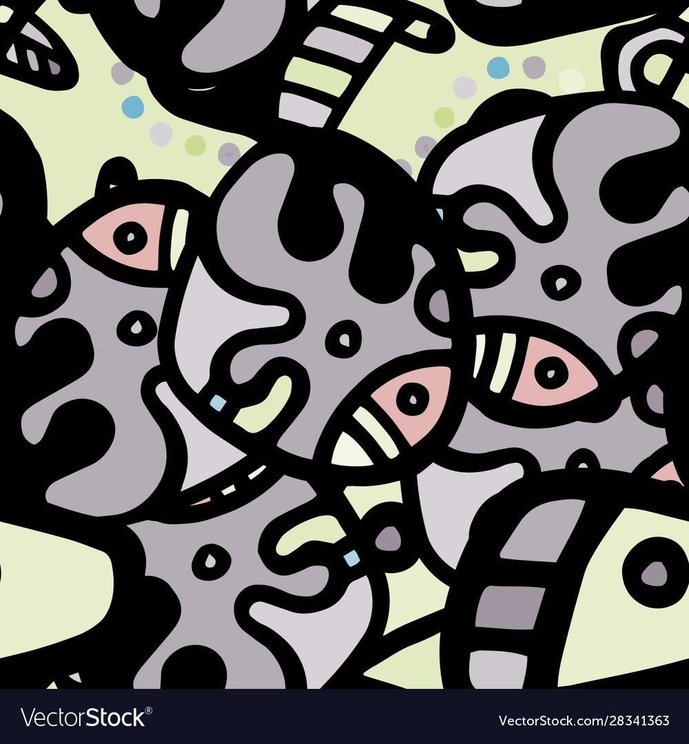 Psychedelic print Royalty Free Vector Image - VectorStock