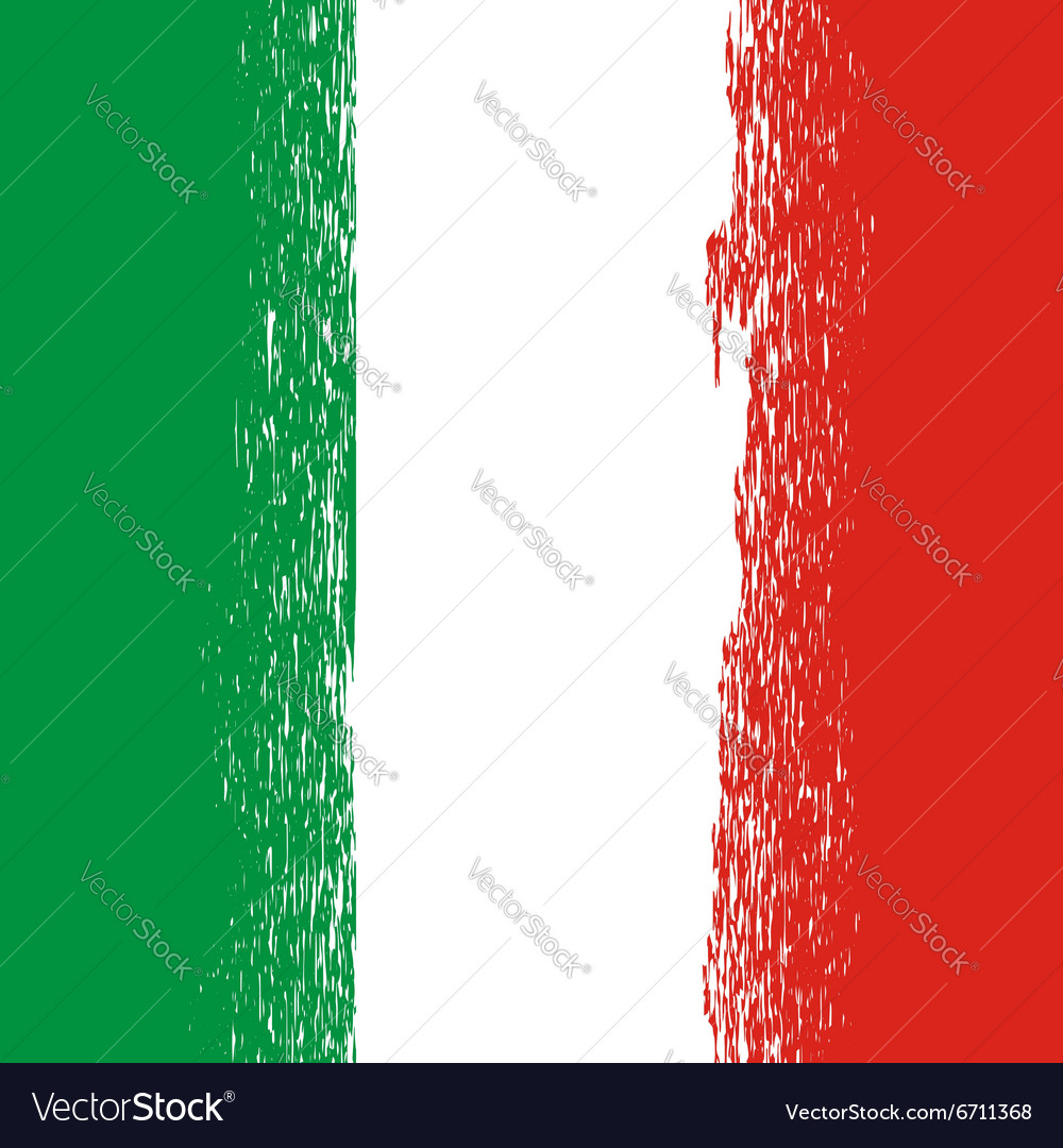 Flag italy italian pattern Royalty Free Vector Image