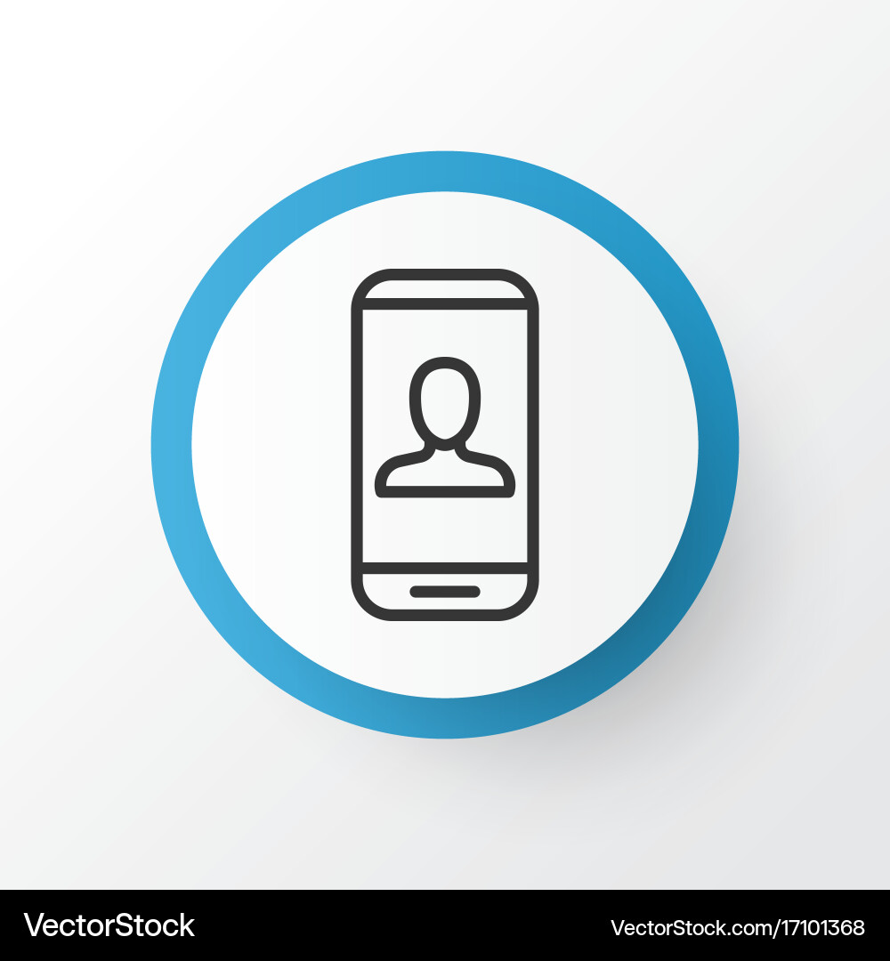 Private info icon symbol premium quality isolated Vector Image