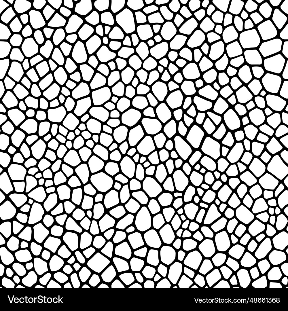 Reptile skin seamless pattern tribal print Vector Image