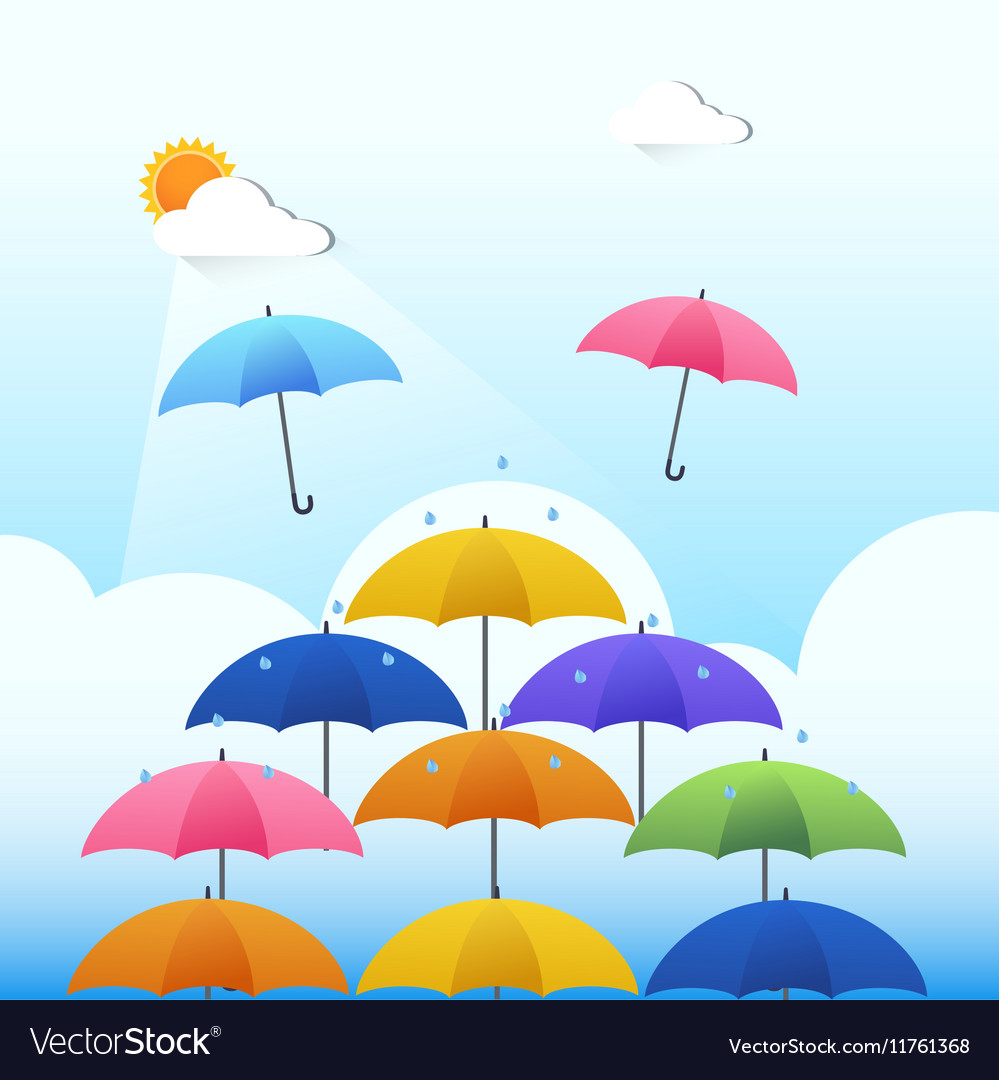 Umbrella Royalty Free Vector Image - VectorStock