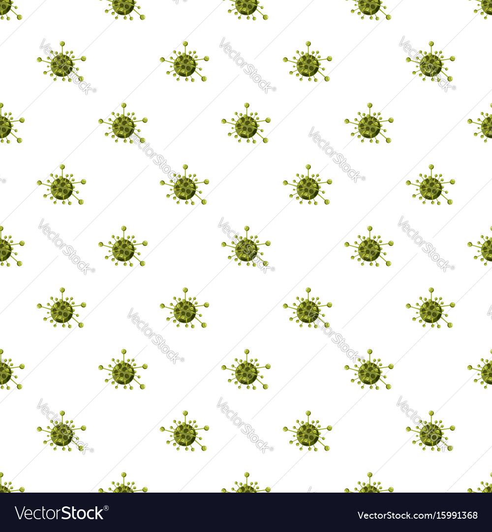Virus cell pattern Royalty Free Vector Image - VectorStock