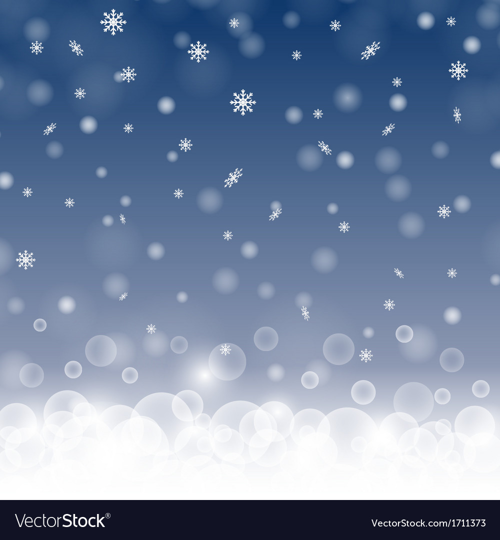 Abstract winter background Royalty Free Vector Image