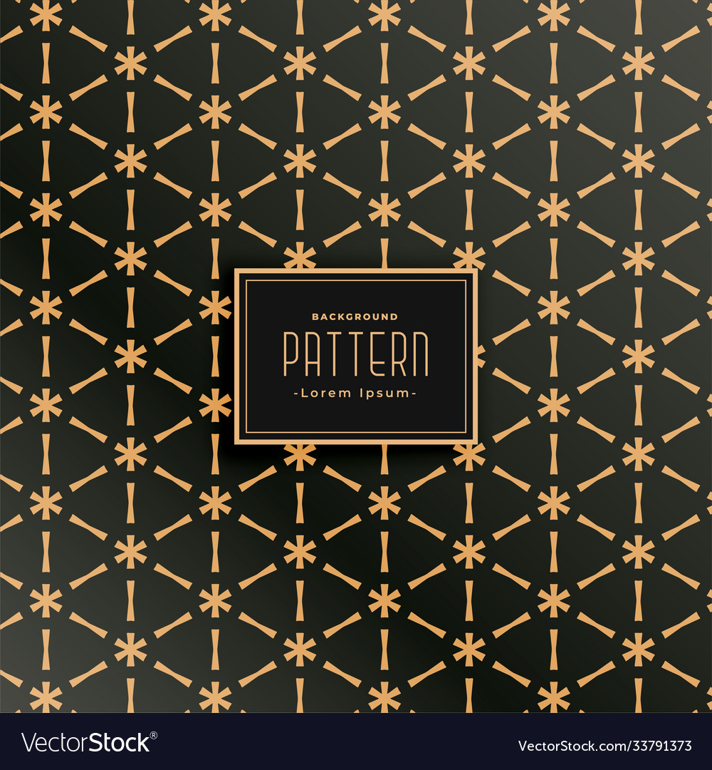 Geometric fabric pattern set in triangle shape Vector Image