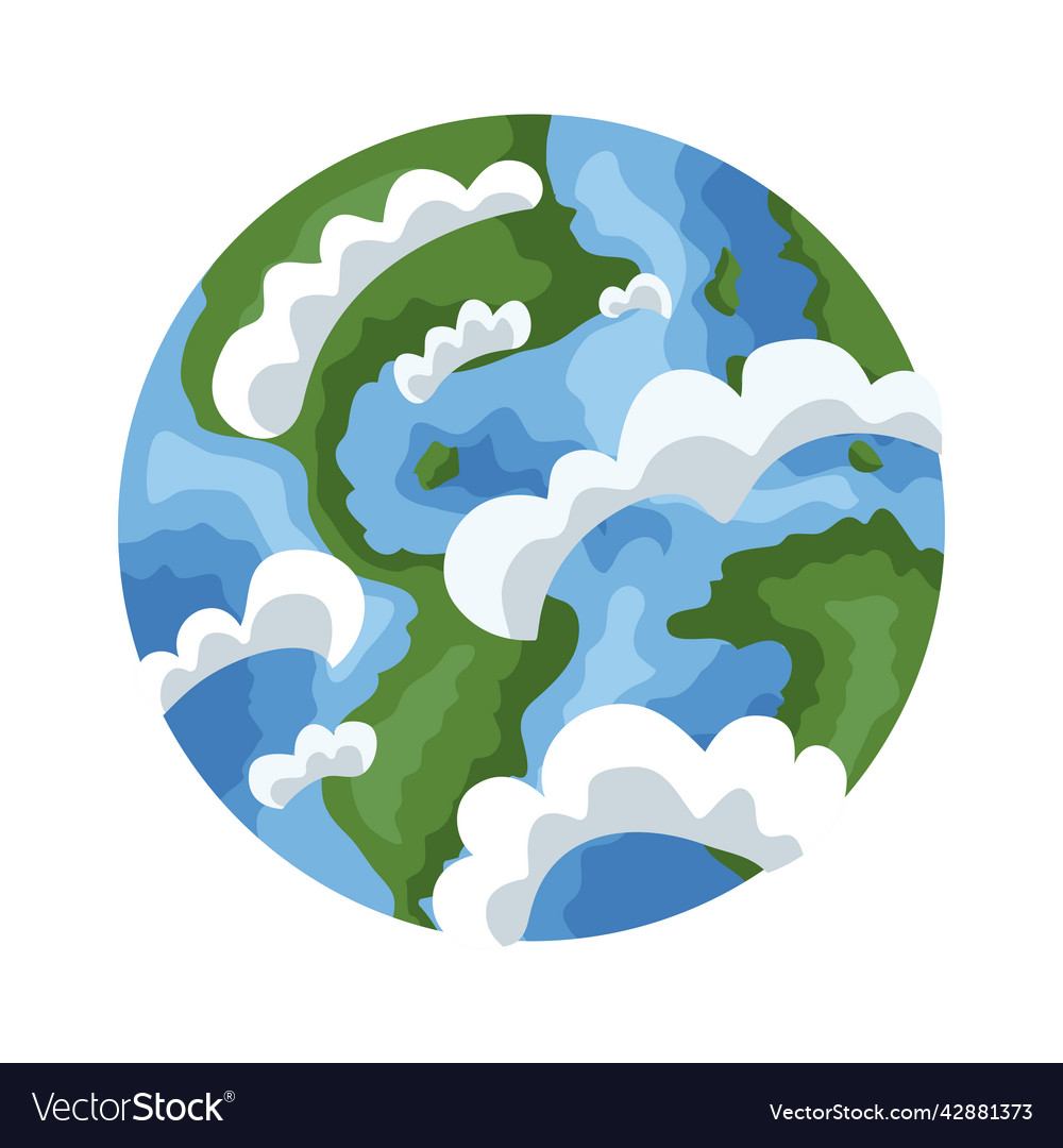 World planet earth Royalty Free Vector Image - VectorStock