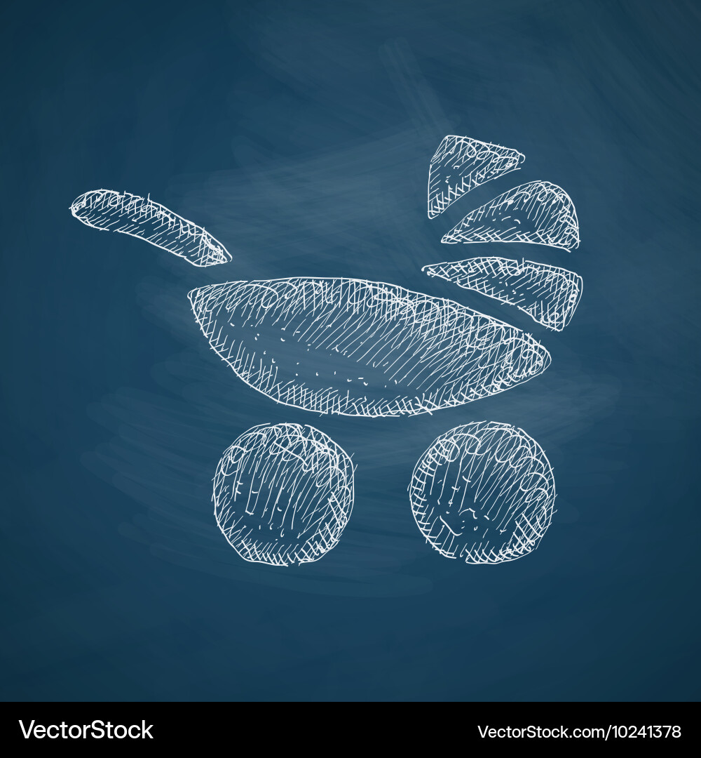 Baby buggy icon Royalty Free Vector Image - VectorStock