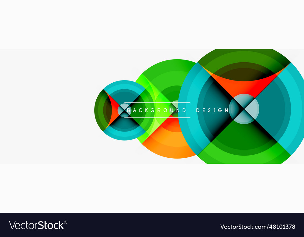 Circle pattern background abstract backgrounds Vector Image