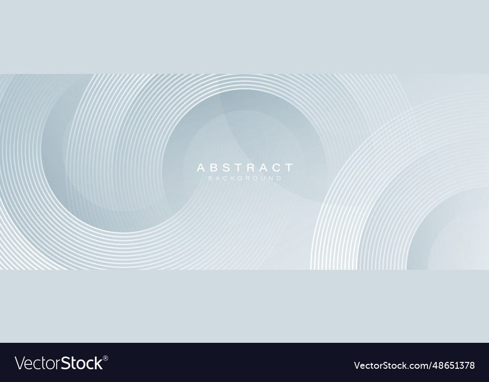 White abstract background with geometric shapes Vector Image