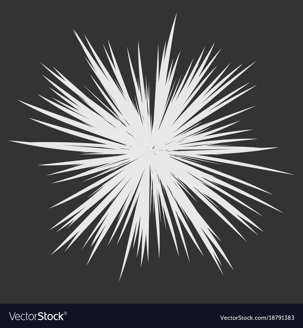Abstract star explosion Royalty Free Vector Image