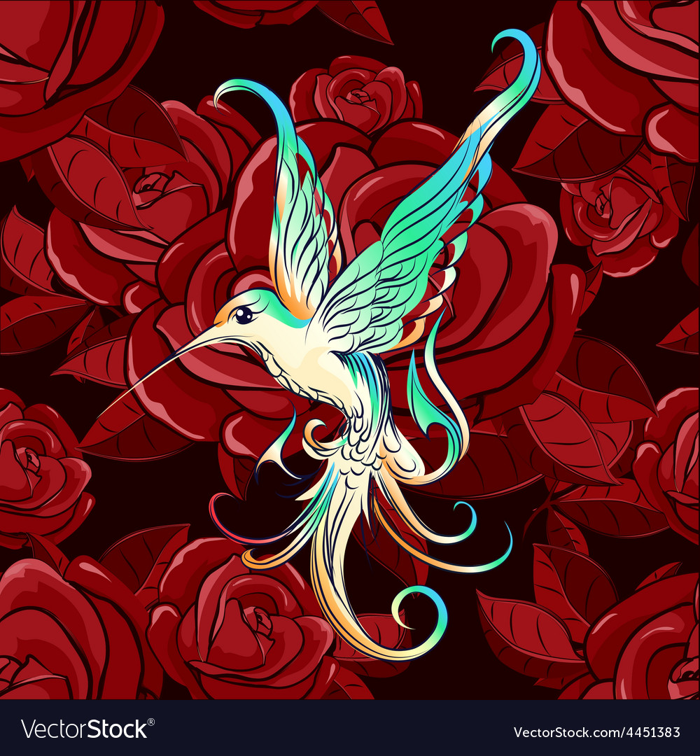 Hummingbird Royalty Free Vector Image - VectorStock