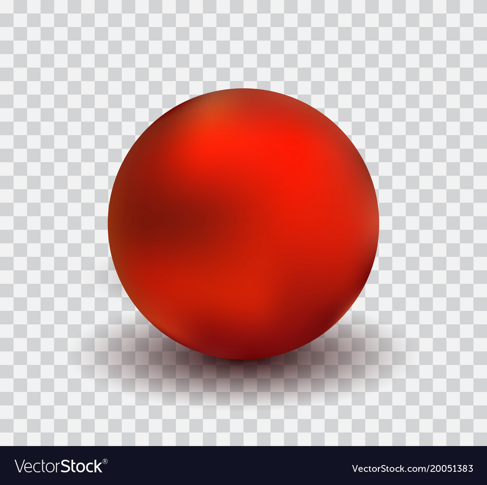 Realistic ball Royalty Free Vector Image - VectorStock