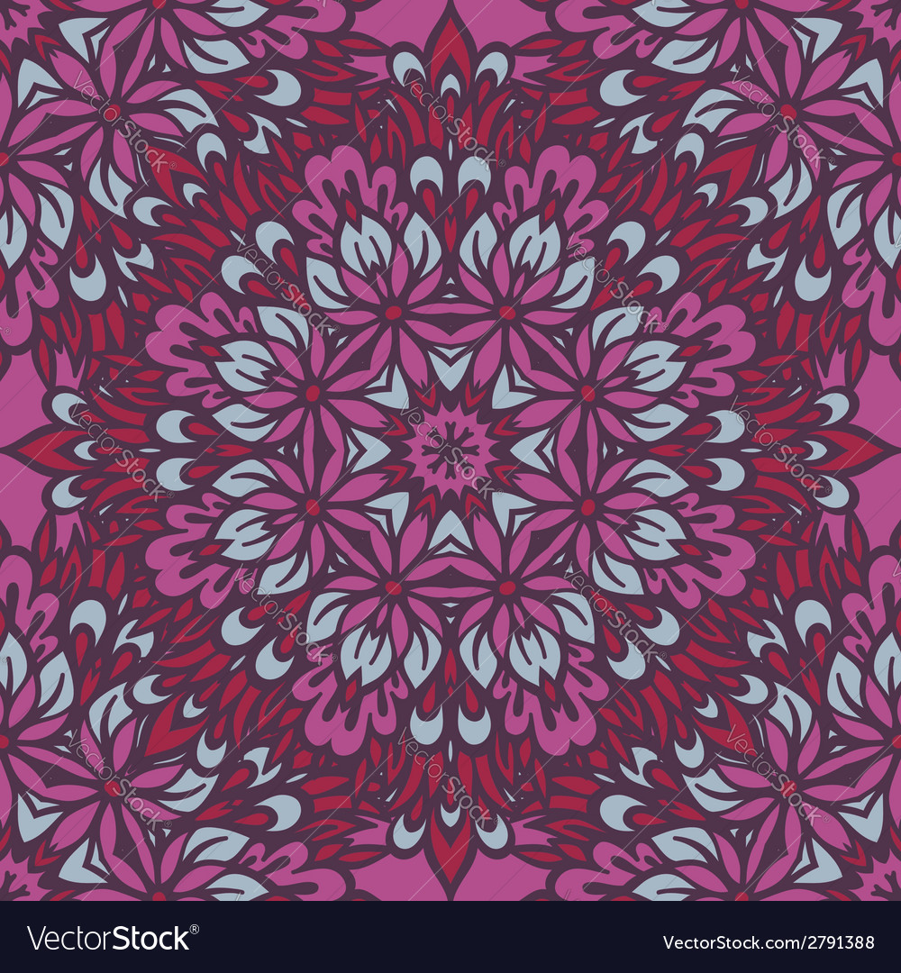 Arabesque seamless pattern Royalty Free Vector Image