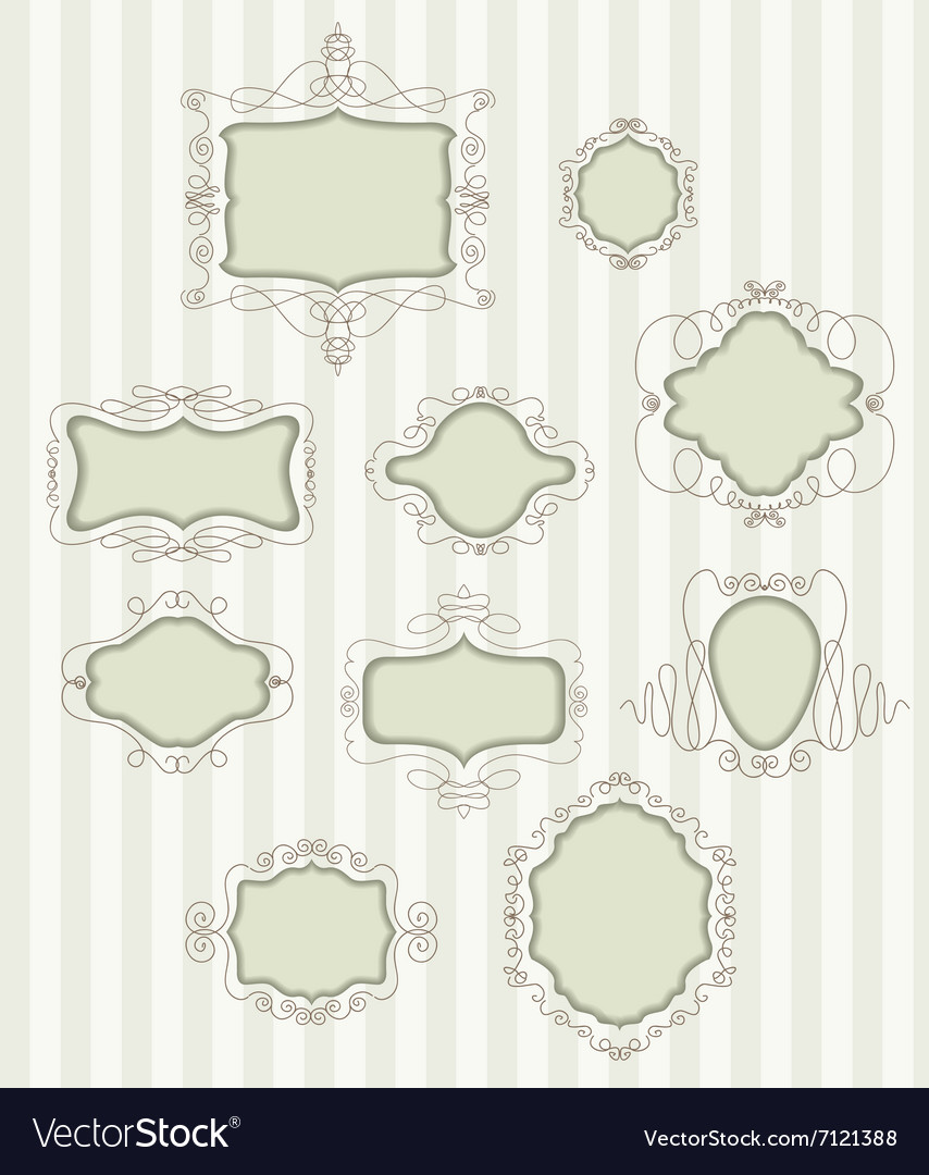 Frames Royalty Free Vector Image - VectorStock