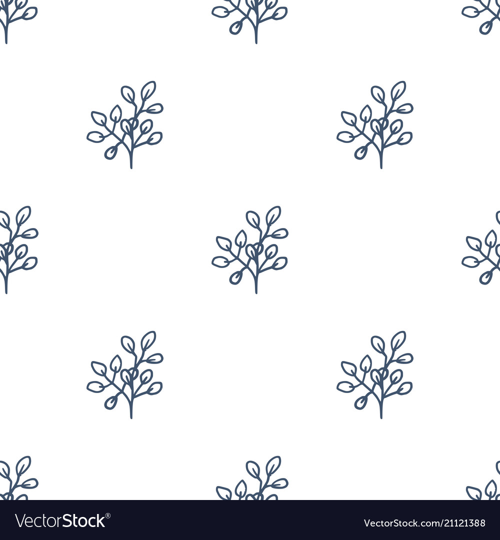 Hand drawn pattern Royalty Free Vector Image - VectorStock