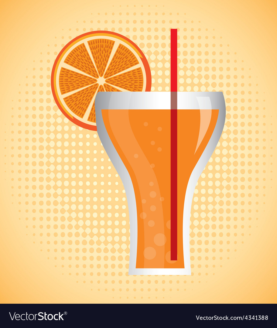 Juice fruit Royalty Free Vector Image - VectorStock