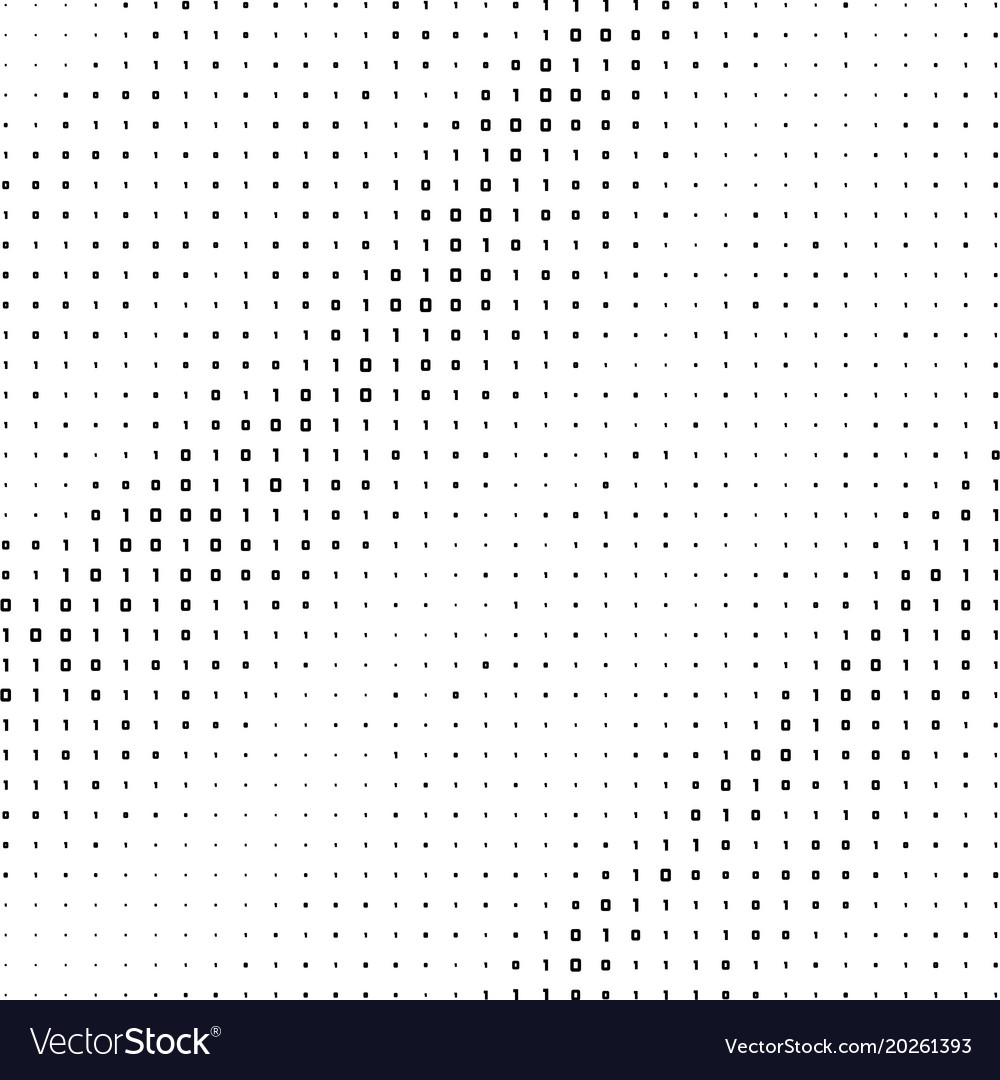 Binary computer code background Royalty Free Vector Image