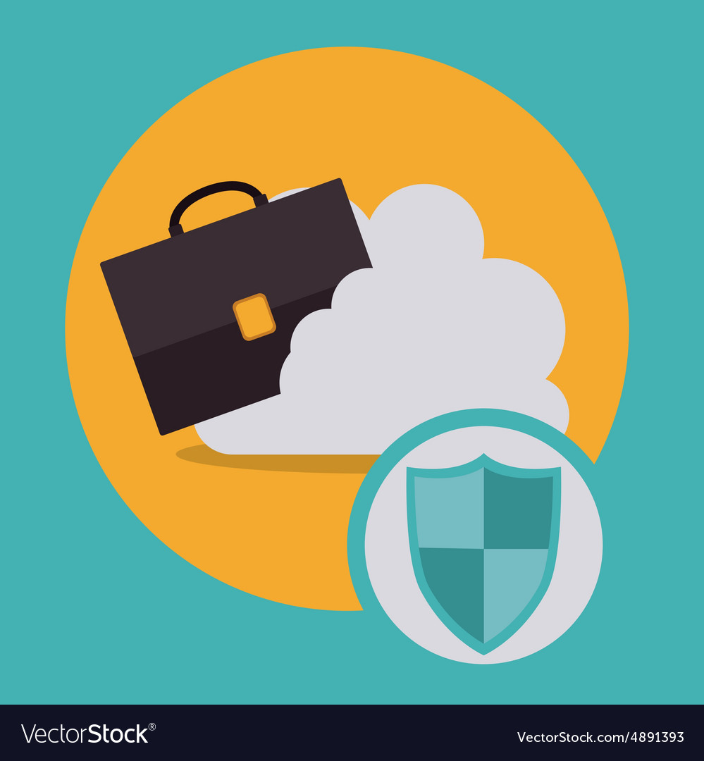 Cloud services design Royalty Free Vector Image