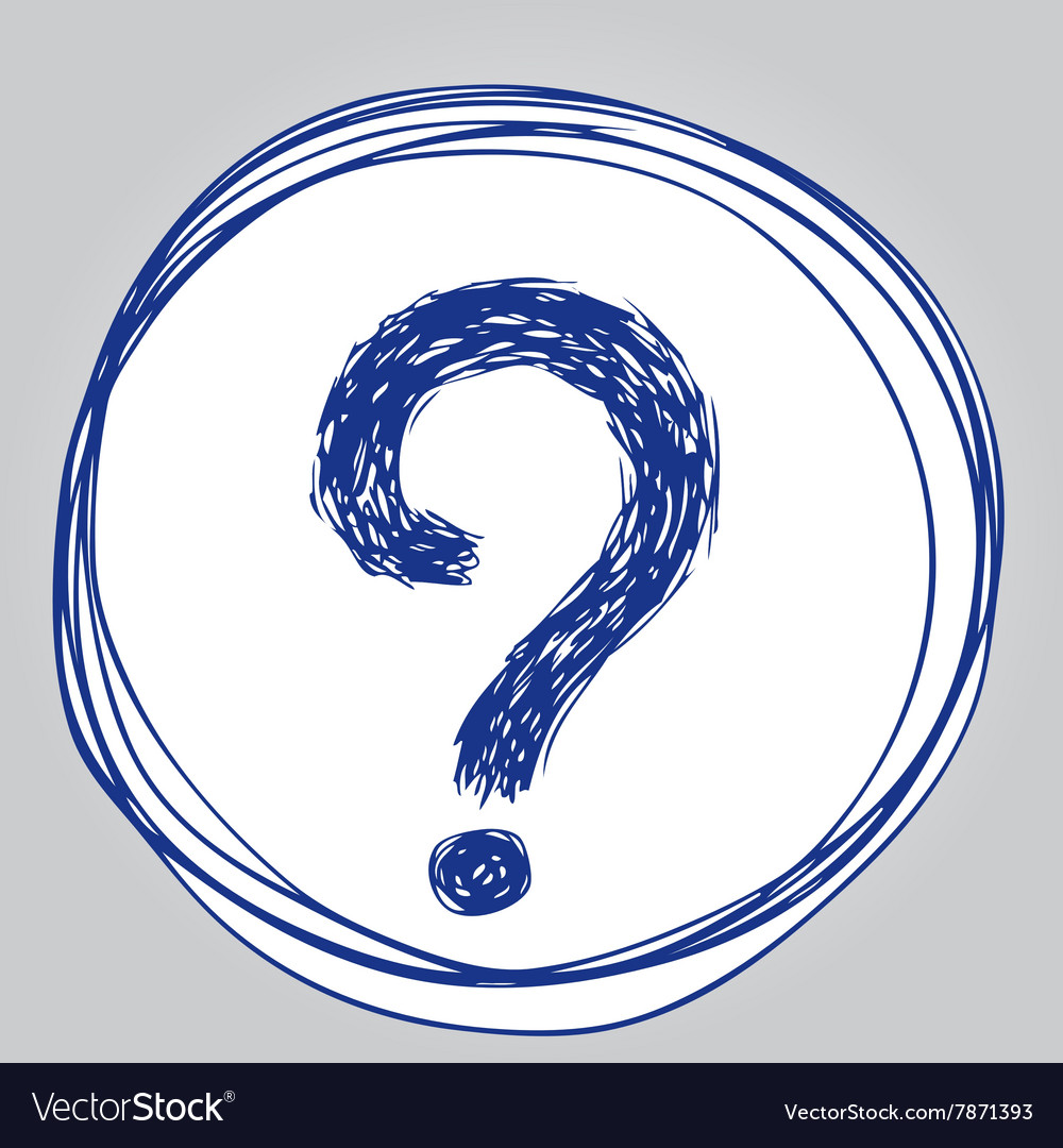 Question mark 1 Royalty Free Vector Image - VectorStock