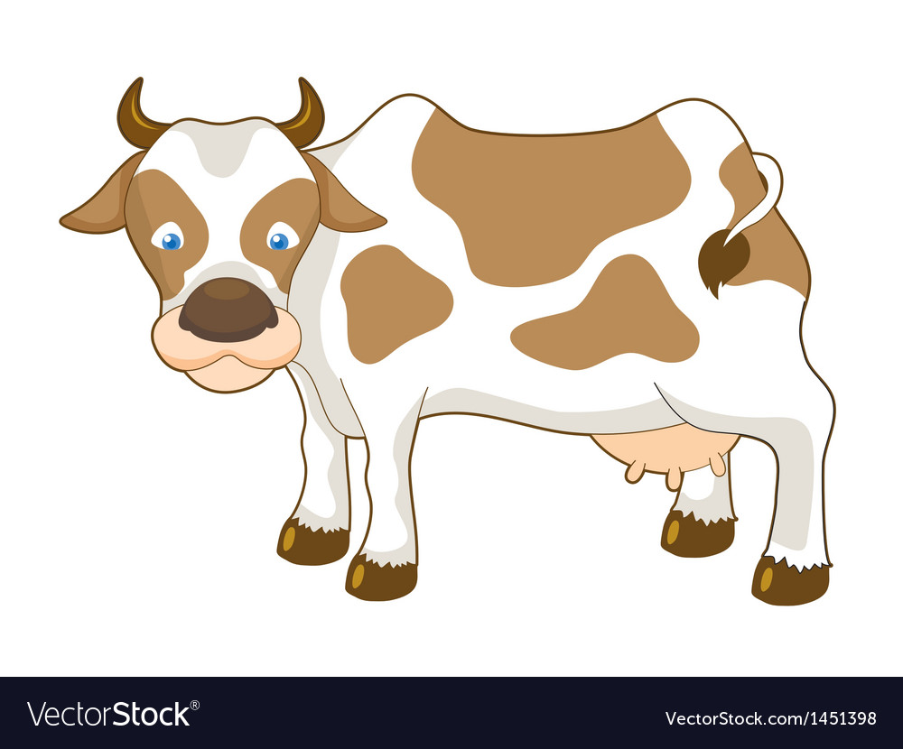 Cow Royalty Free Vector Image - VectorStock