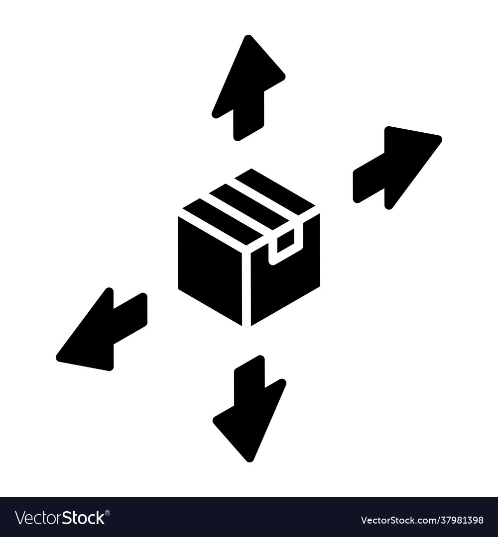 Package directions Royalty Free Vector Image - VectorStock