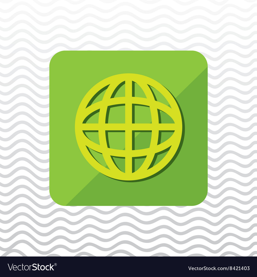 Button mobile application design Royalty Free Vector Image