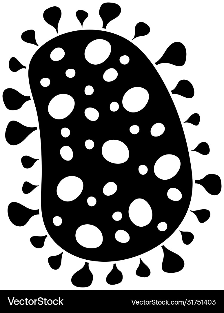 Coronavirus covid 19 pathogen disease respiratory Vector Image