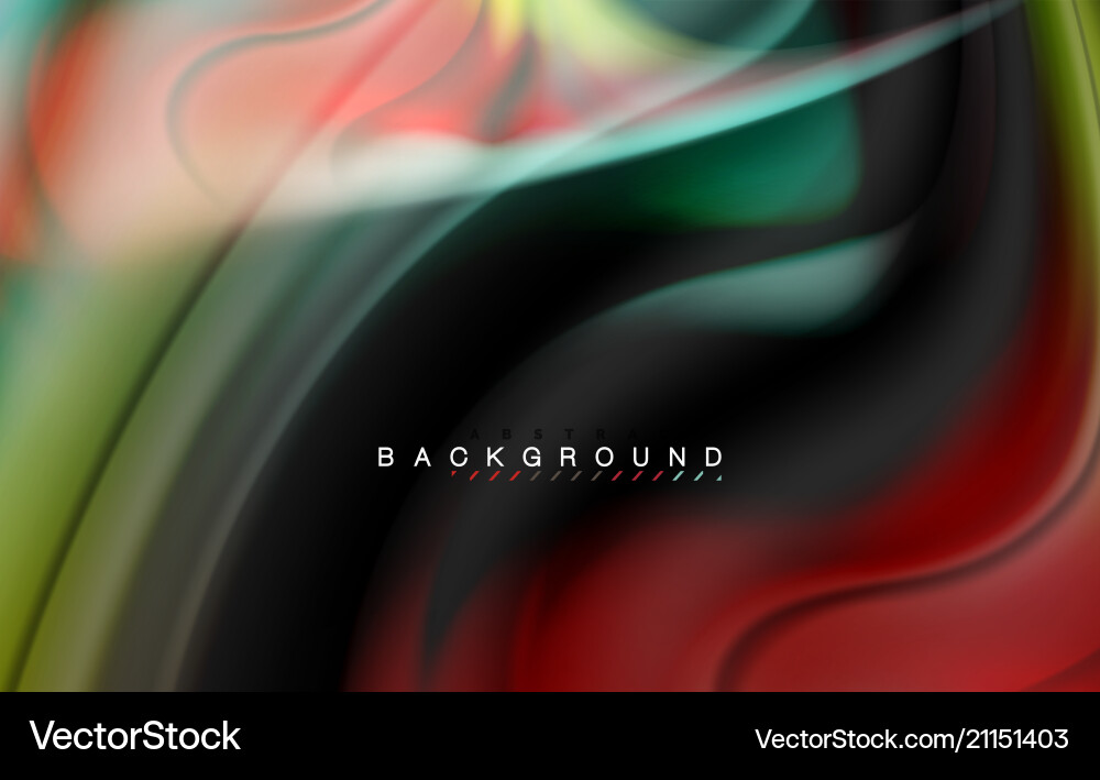 Fluid liquid colors design colorful marble Vector Image