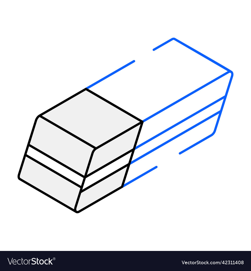 Eraser Royalty Free Vector Image - VectorStock