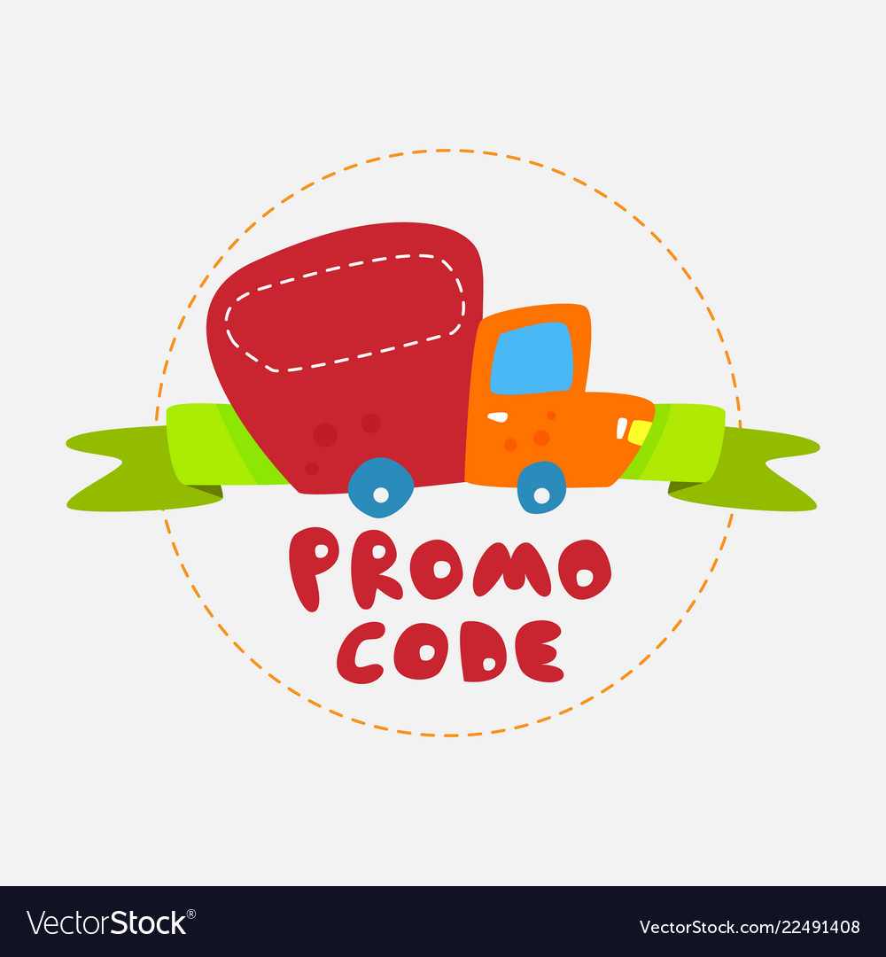 Promo code concept promotions Royalty Free Vector Image