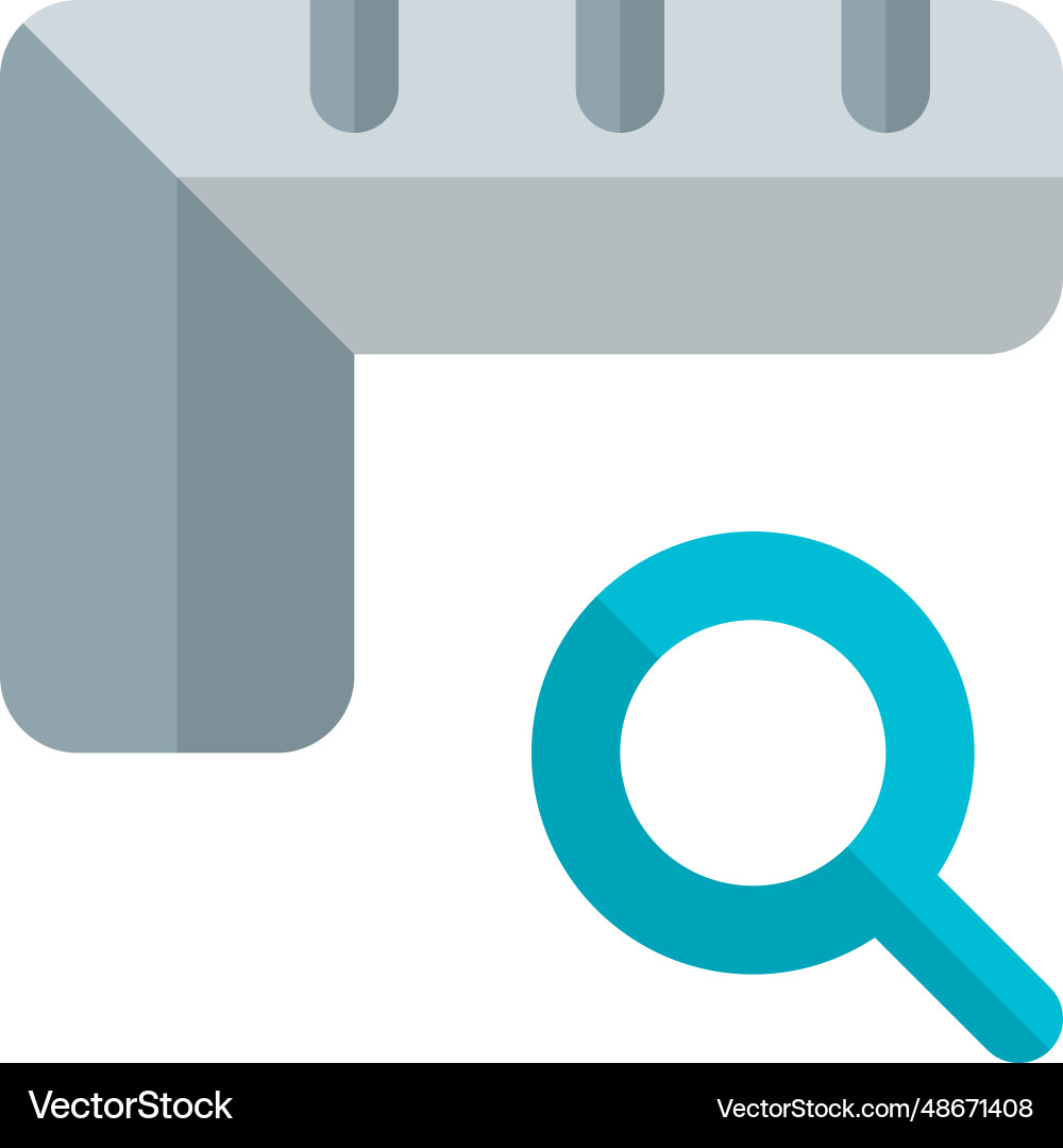 Searching for an appropriate ruler size Royalty Free Vector
