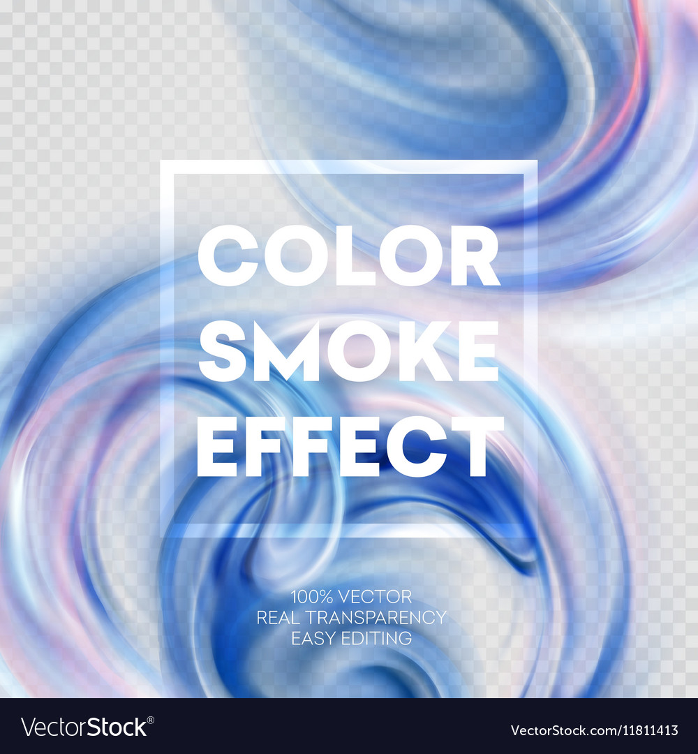 Abstract colored smoke effect background design Vector Image Abstract colored smoke effect background design Vector Image