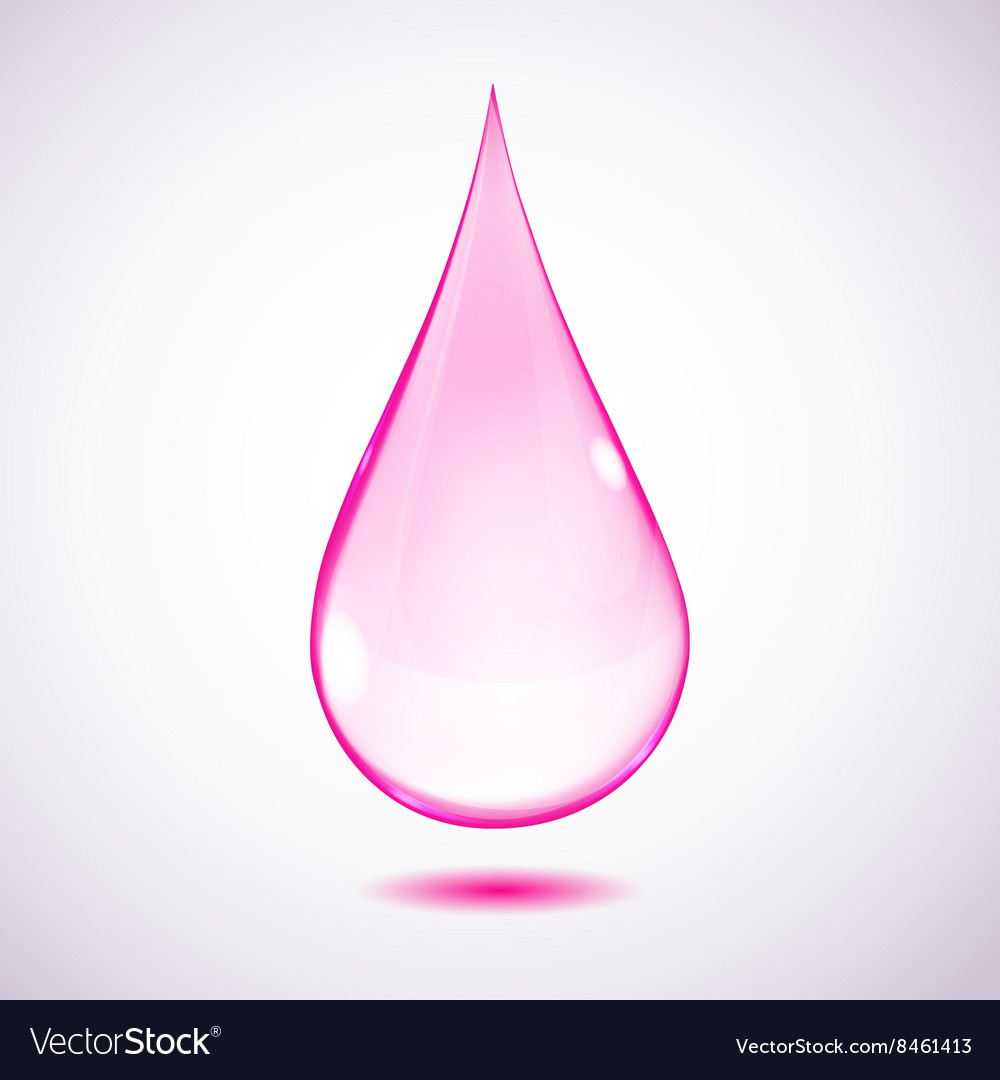 Big drop Royalty Free Vector Image - VectorStock