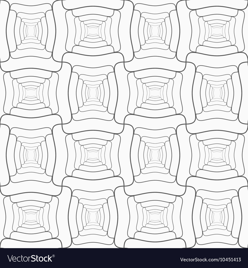 Slim gray offset rounded triangles Royalty Free Vector Image