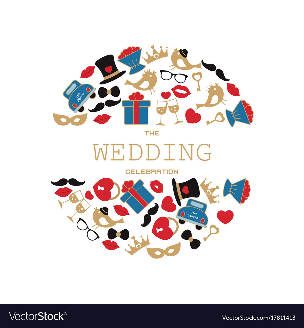 Wedding background Royalty Free Vector Image - VectorStock
