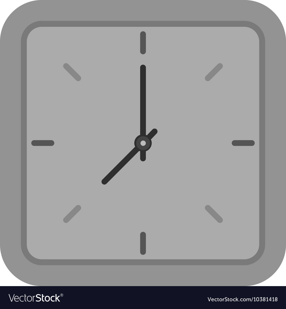 Clock Royalty Free Vector Image - VectorStock