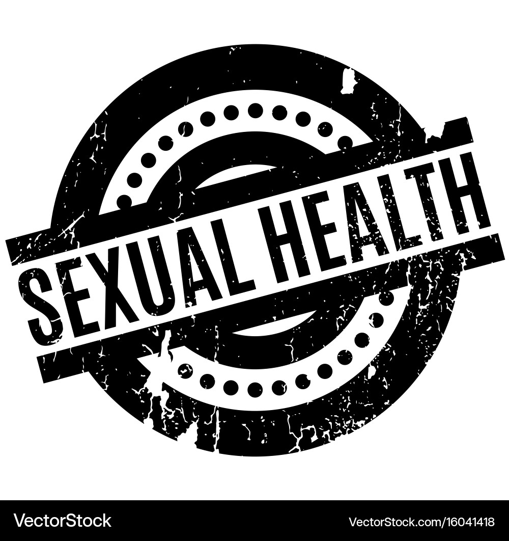 Sexual health rubber stamp Royalty Free Vector Image