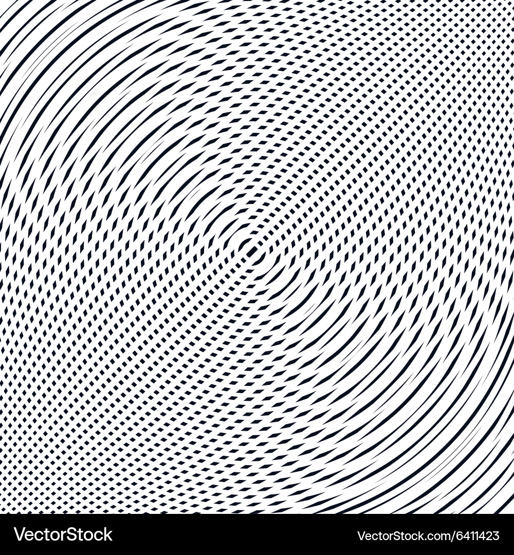 Abstract lined background optical style Chaotic Vector Image
