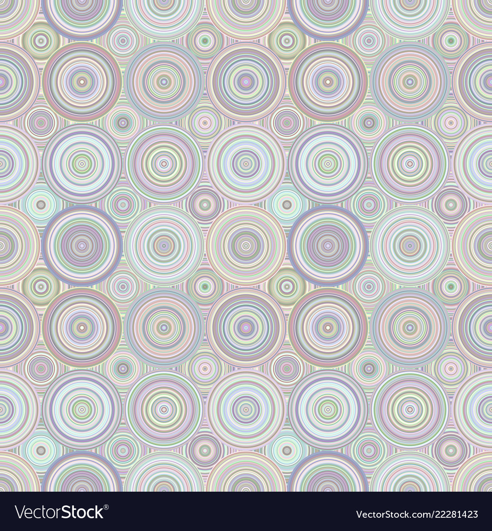 Abstract repeating circle pattern - background Vector Image