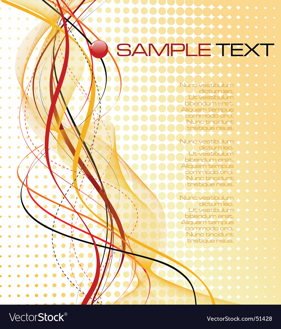 Abstract composition Royalty Free Vector Image