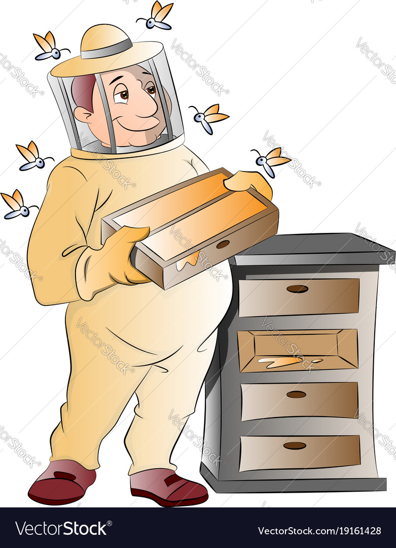 Beekeeper Royalty Free Vector Image - VectorStock