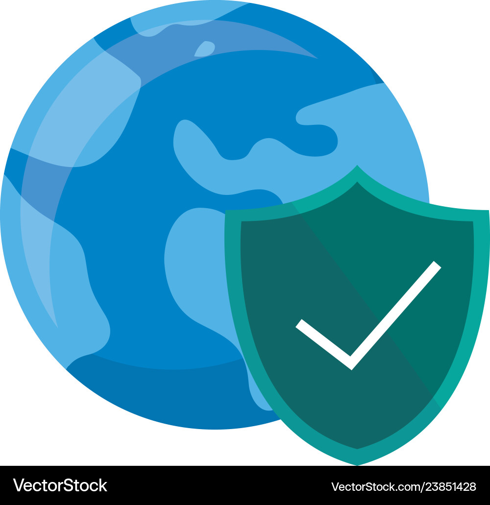 Data security design Royalty Free Vector Image