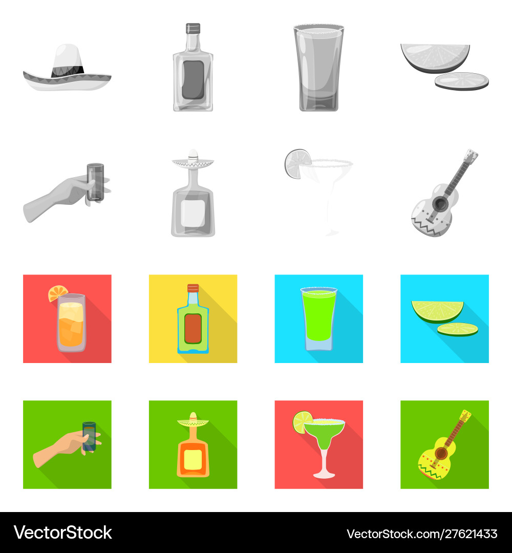 Design cafe and latin logo collection Royalty Free Vector