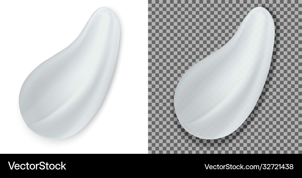 Gel cosmetic texture liquid cream splash Vector Image