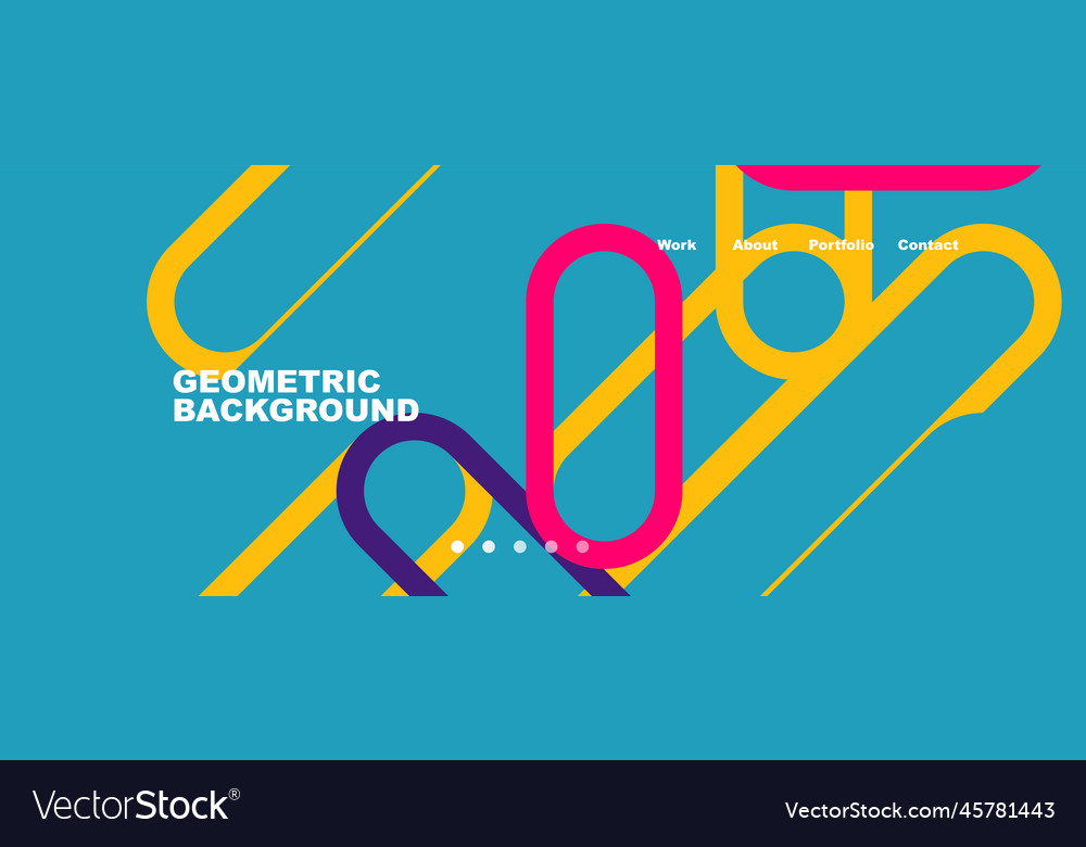 Abstract lines creative background Royalty Free Vector Image