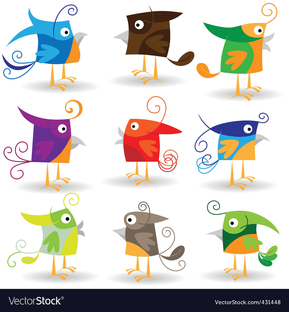Birds Royalty Free Vector Image - VectorStock